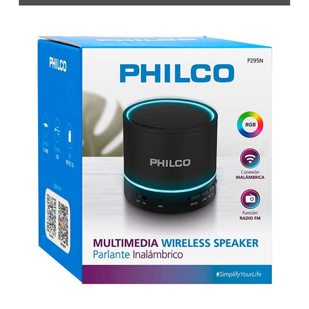 PARLANTE P295N PHILCO AZUL – Basurto